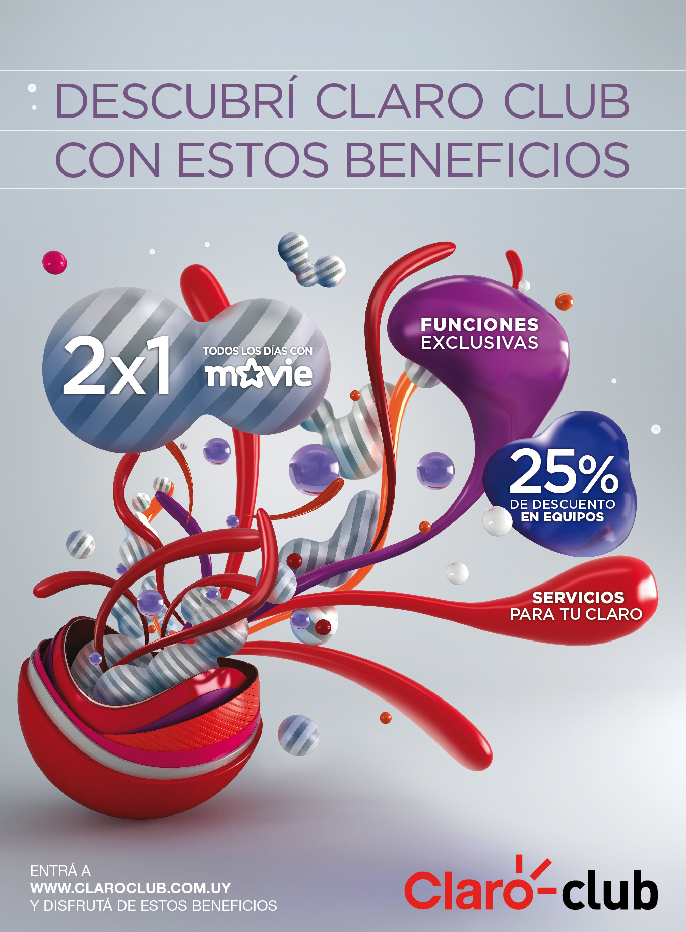 Claro invita a sus clientes a sumarse a su exclusivo club de beneficios ...