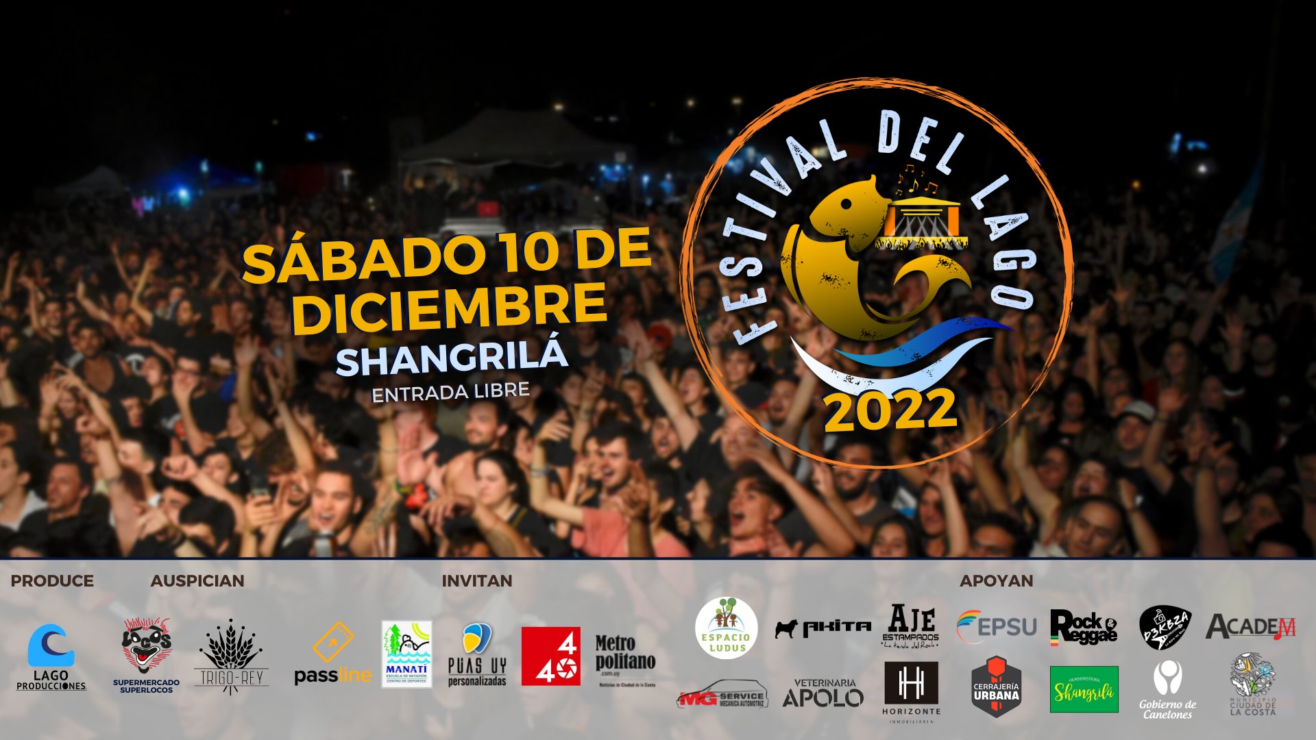 Festival del Lago 2022 de Ciudad de la Costa: ¿cuándo se hará ...