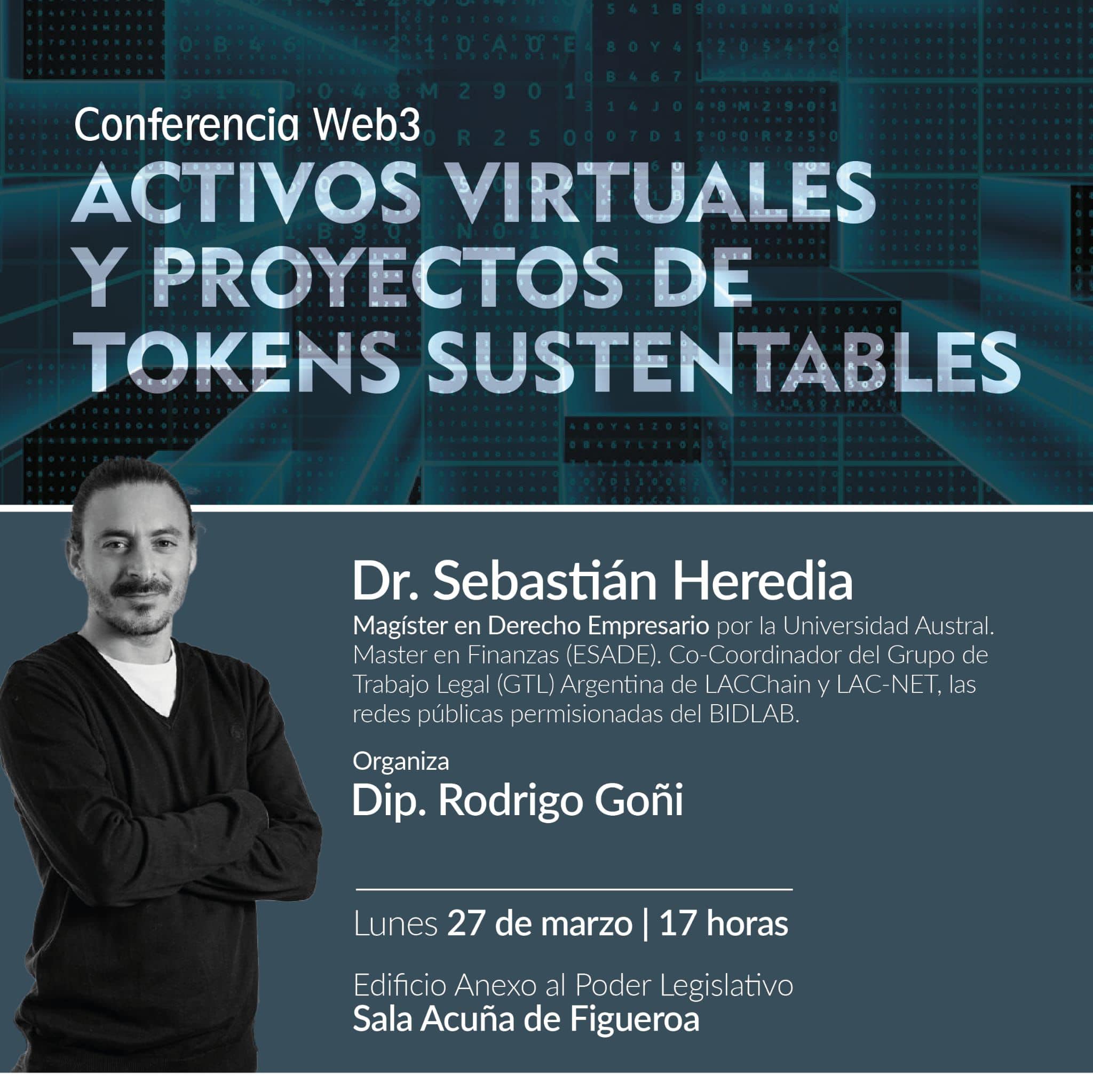 Conferencia Activos Virtuales y Proyectos de Tokens Sustentables ...