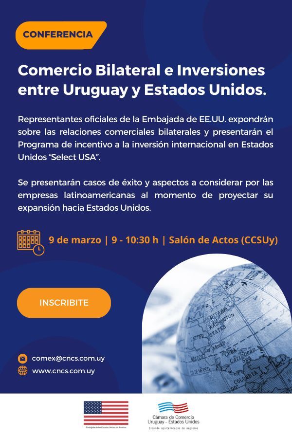Comercio Bilateral e Inversiones entre Uruguay y Estados Unidos ...