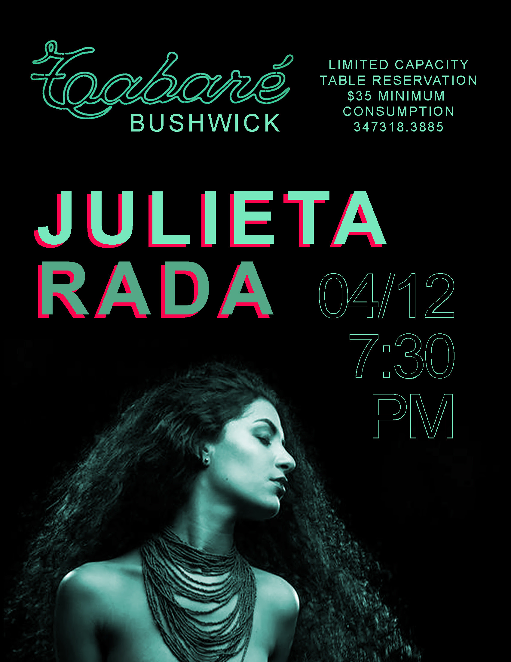 Julieta Rada en vivo en Brooklyn - Sociedad Uruguaya