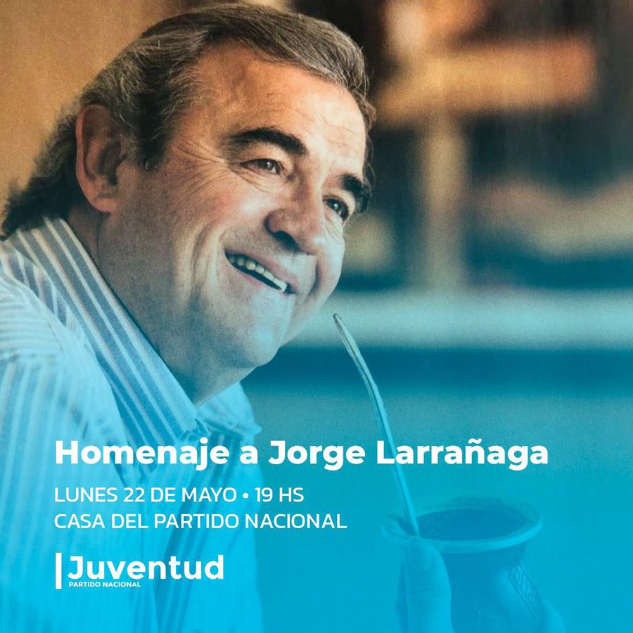 Homenaje a Jorge Larrañaga a 2 años de su desaparición física ...