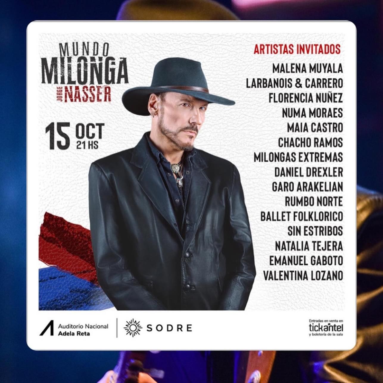 Se viene Jorge Nasser con un gran espectáculo y… lo acompaña una banda ...