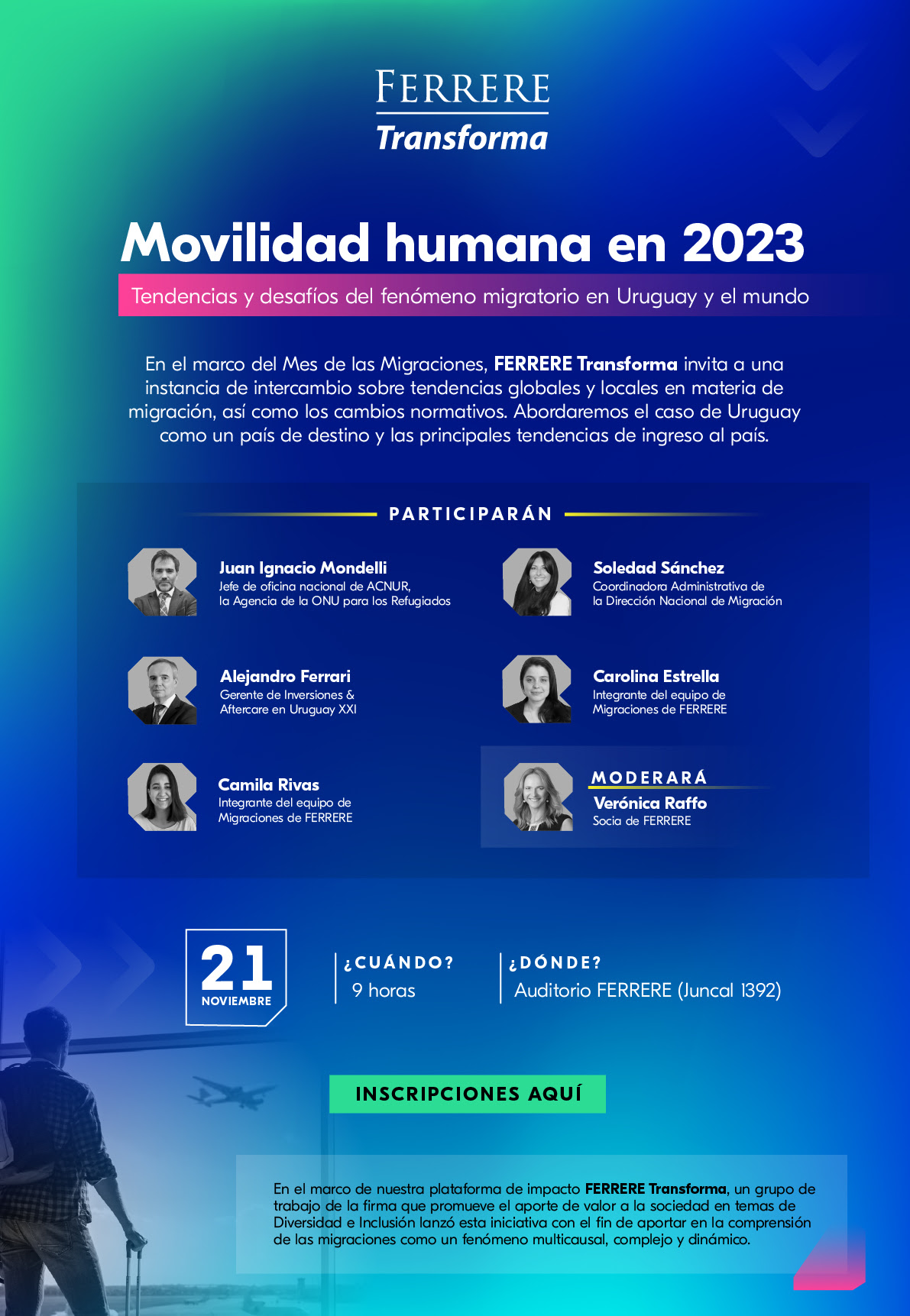 Ferrere Transforma: Movilidad Humana en 2023 - Sociedad Uruguaya