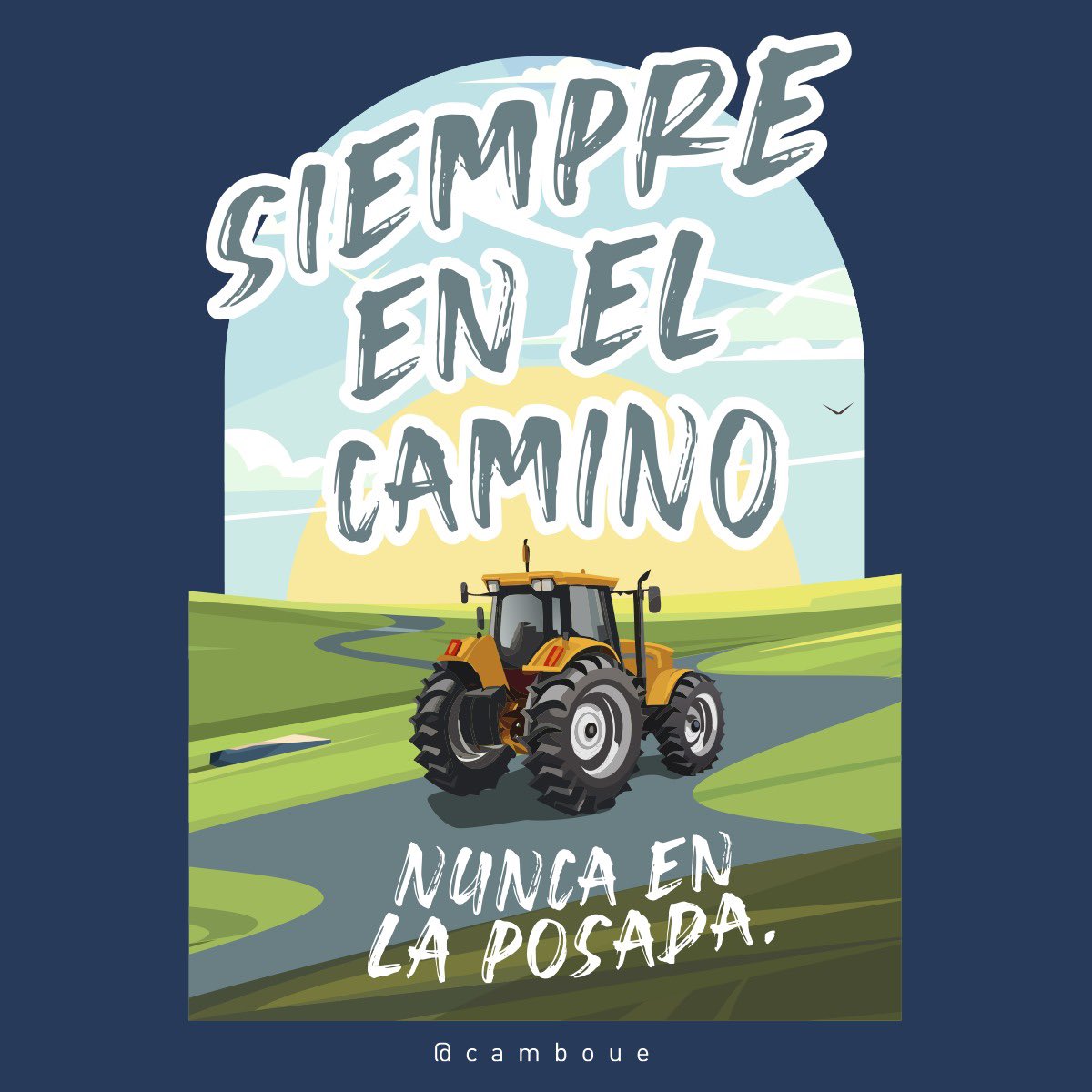 Sebastián Da Silva en moda militante: Remeras “Siempre en el camino ...