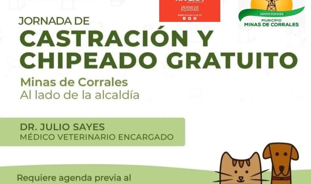 Jornada de Castración y Chipeado Gratuito - Sociedad Uruguaya