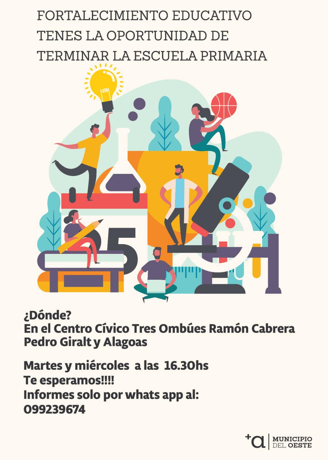 Fortalecimiento educativo y apoyo para terminar Primaria - Sociedad ...