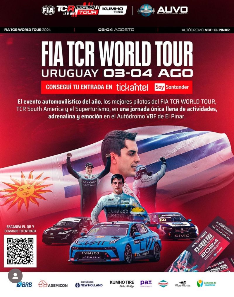 Llega una nueva edición del FIA TCR World Tour - Sociedad Uruguaya