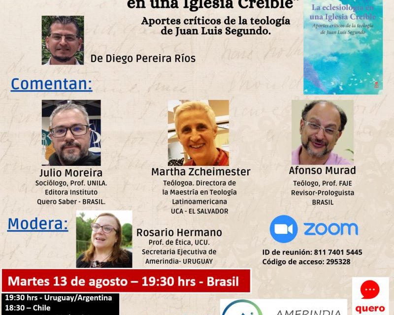 Presentación del libro “La eclesiología en una Iglesia creíble. Aportes ...