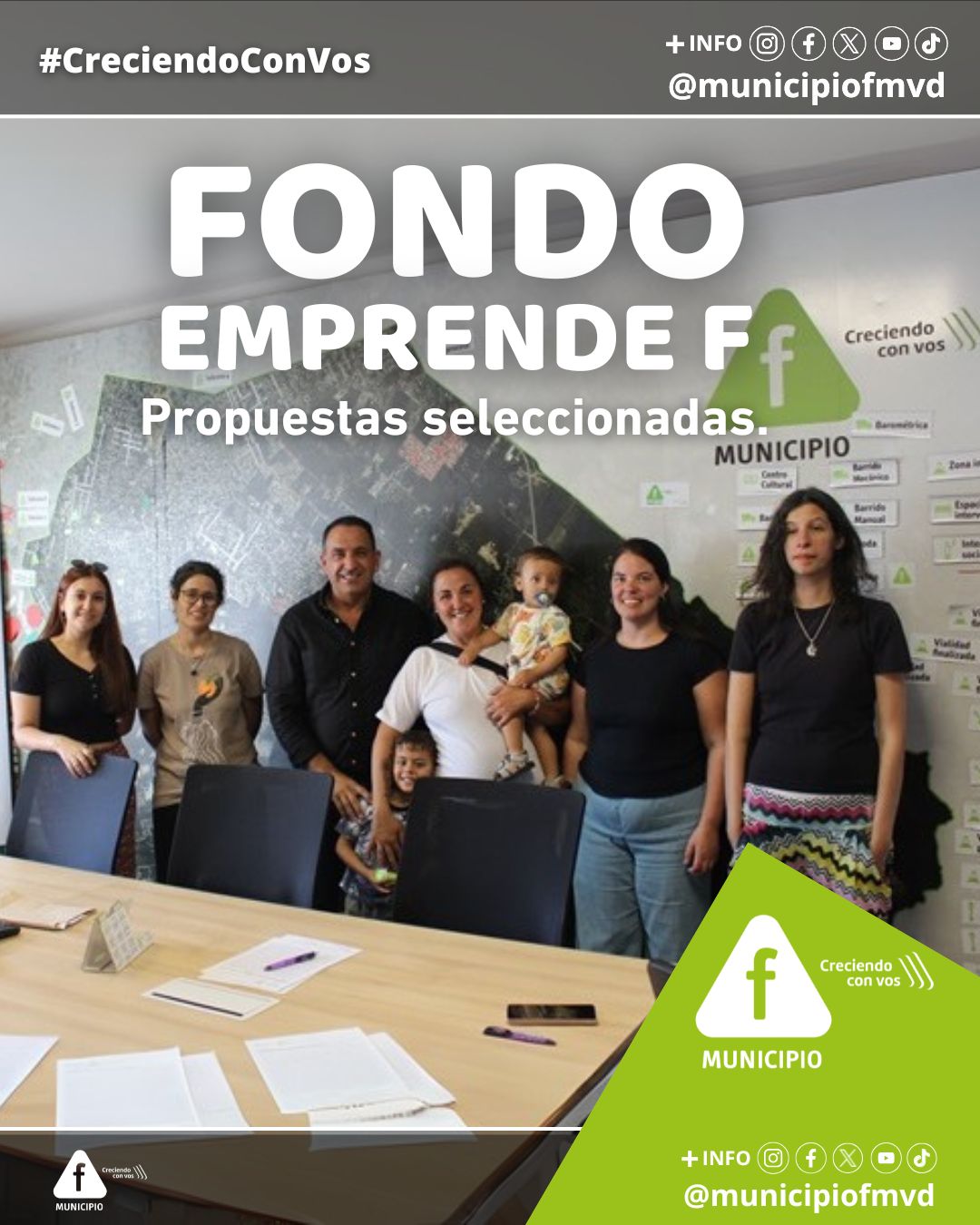 Propuestas seleccionadas por el Fondo Emprende F - Sociedad Uruguaya