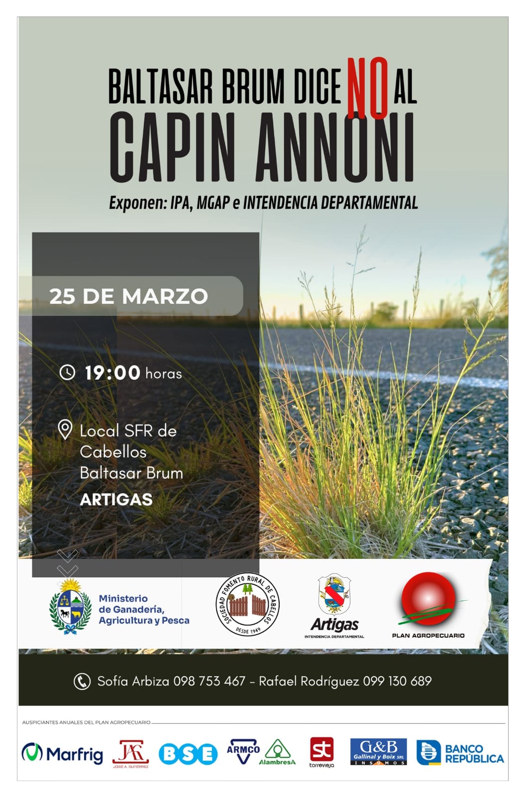 Baltasar Brum dice NO al Capin Annoni: ¿de qué va la movida? - Sociedad ...