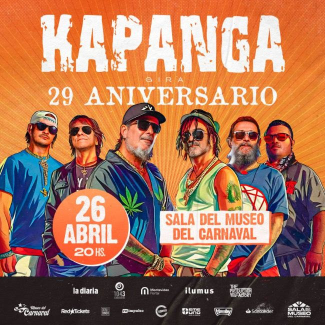 Kapanga llega a Montevideo para hacerte vibrar en su gira 29° aniversario - Sociedad Uruguaya