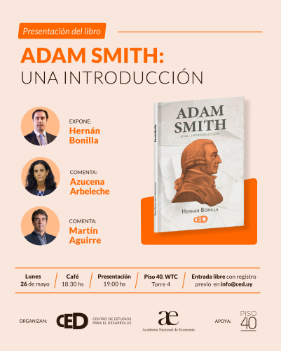Presentación del libro "Adam Smith: Una introducción" de Hernán Bonilla ...