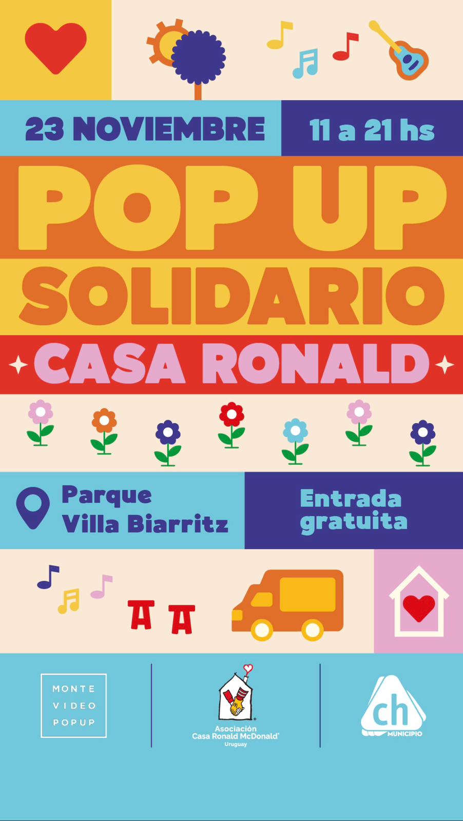 POP-UP SOLIDARIO CASA RONALD: DOMINGO 23 DE NOVIEMBRE EN PARQUE VILLA ...